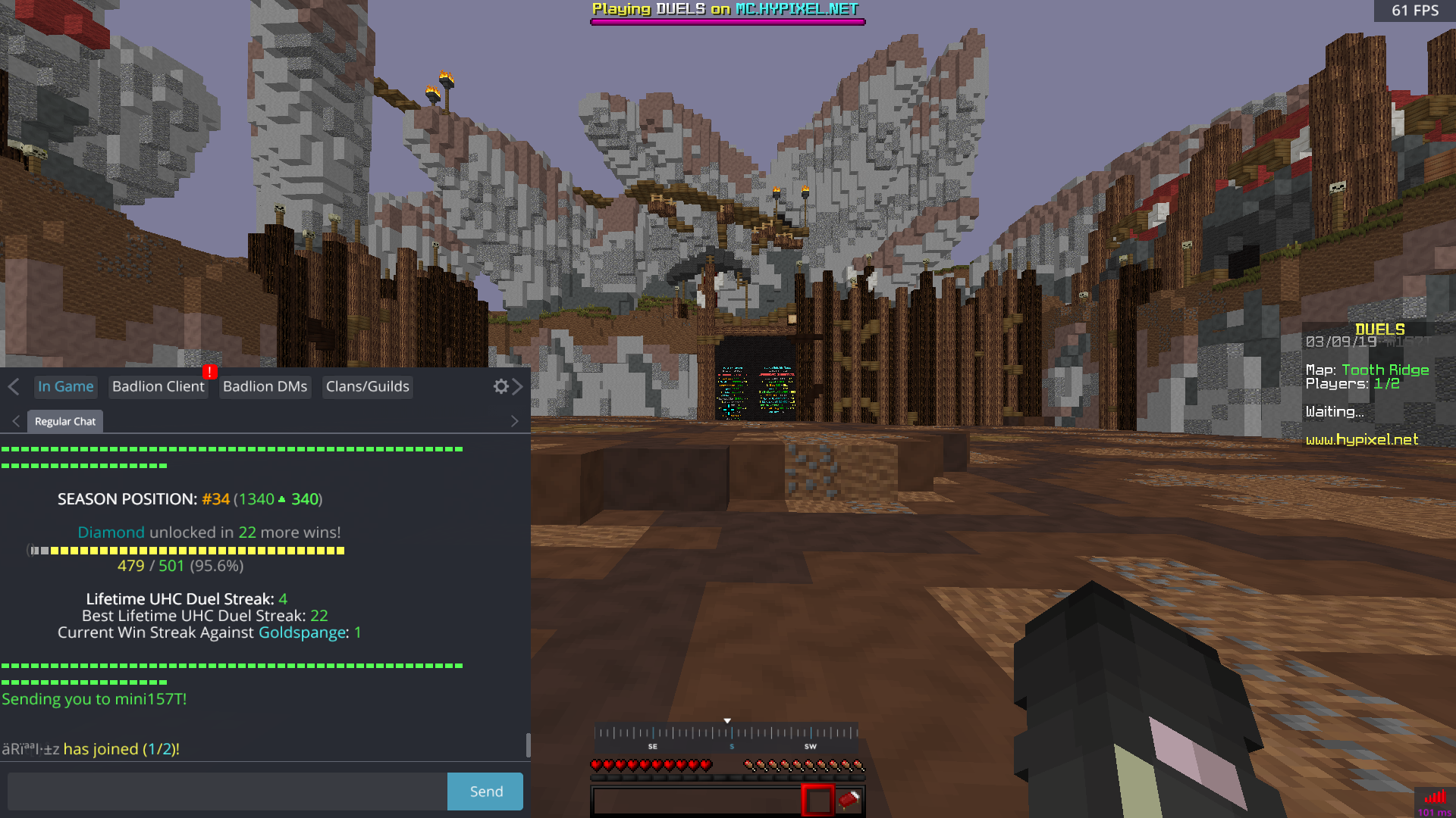 Ranked UHC System Broken | Hypixel Forums