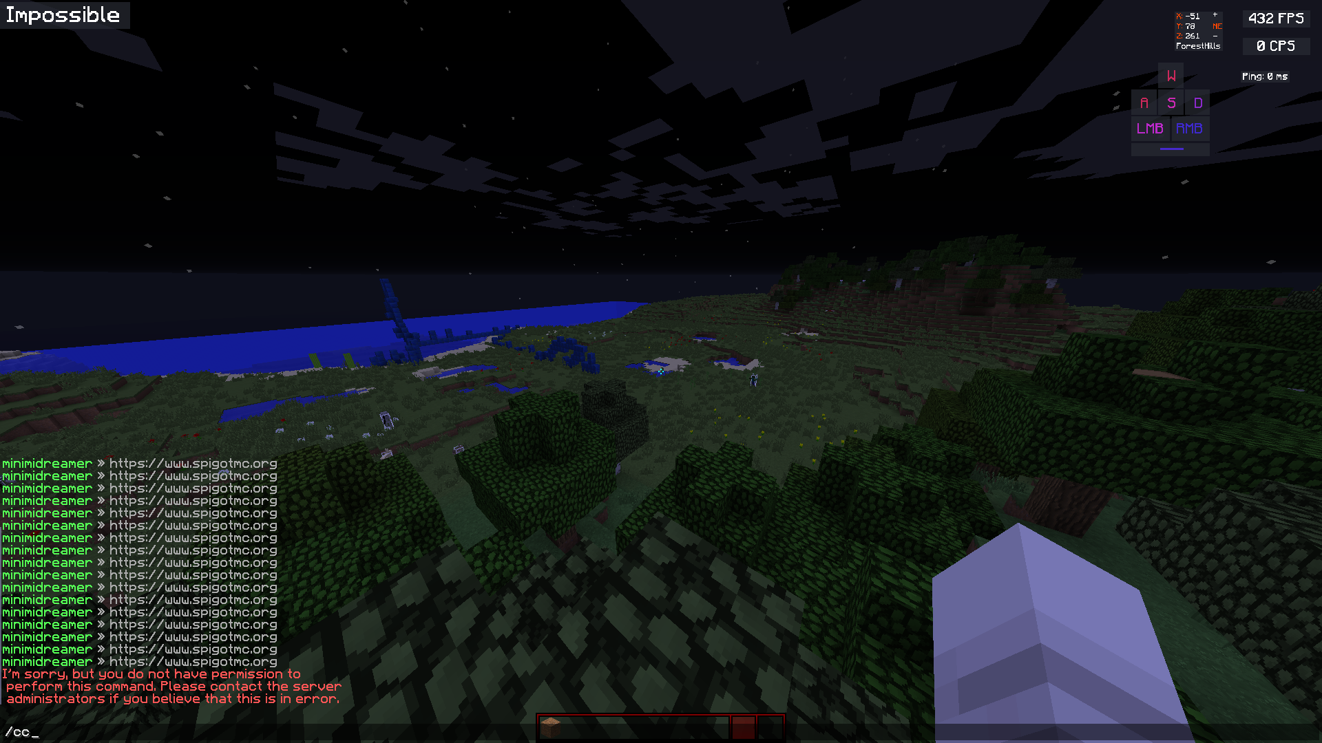 Solved - Permission message wont be shown | SpigotMC - High Performance ...