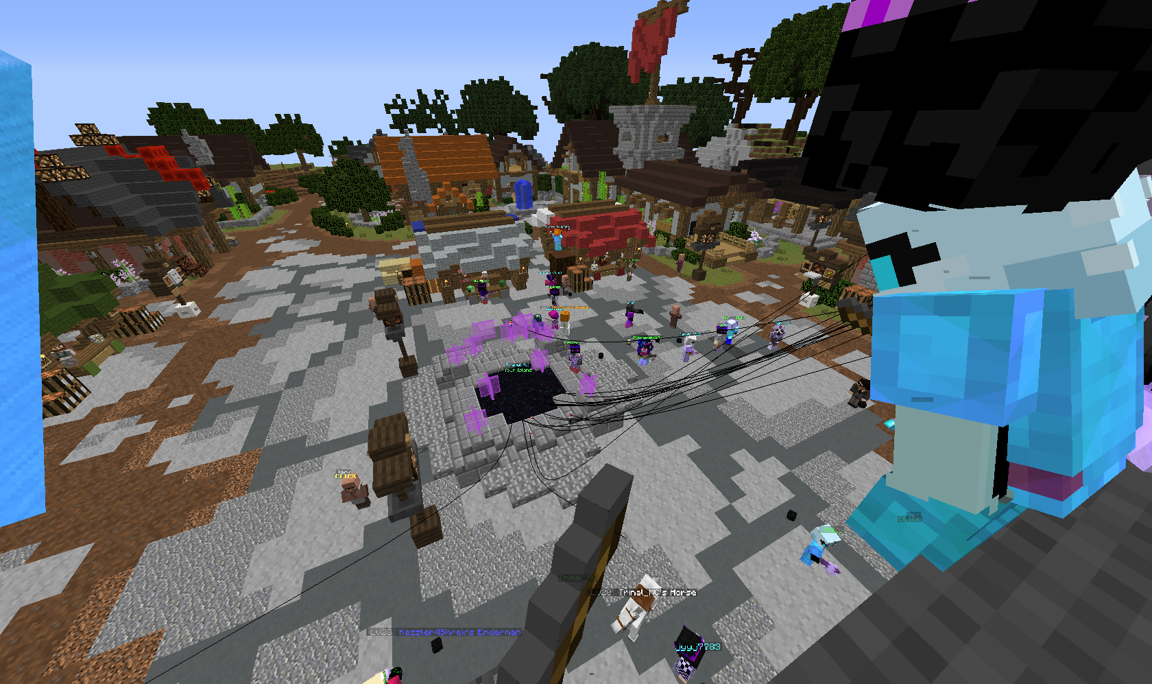 Lobby 3 during The Great Skyblock Recession | Hypixel Forums