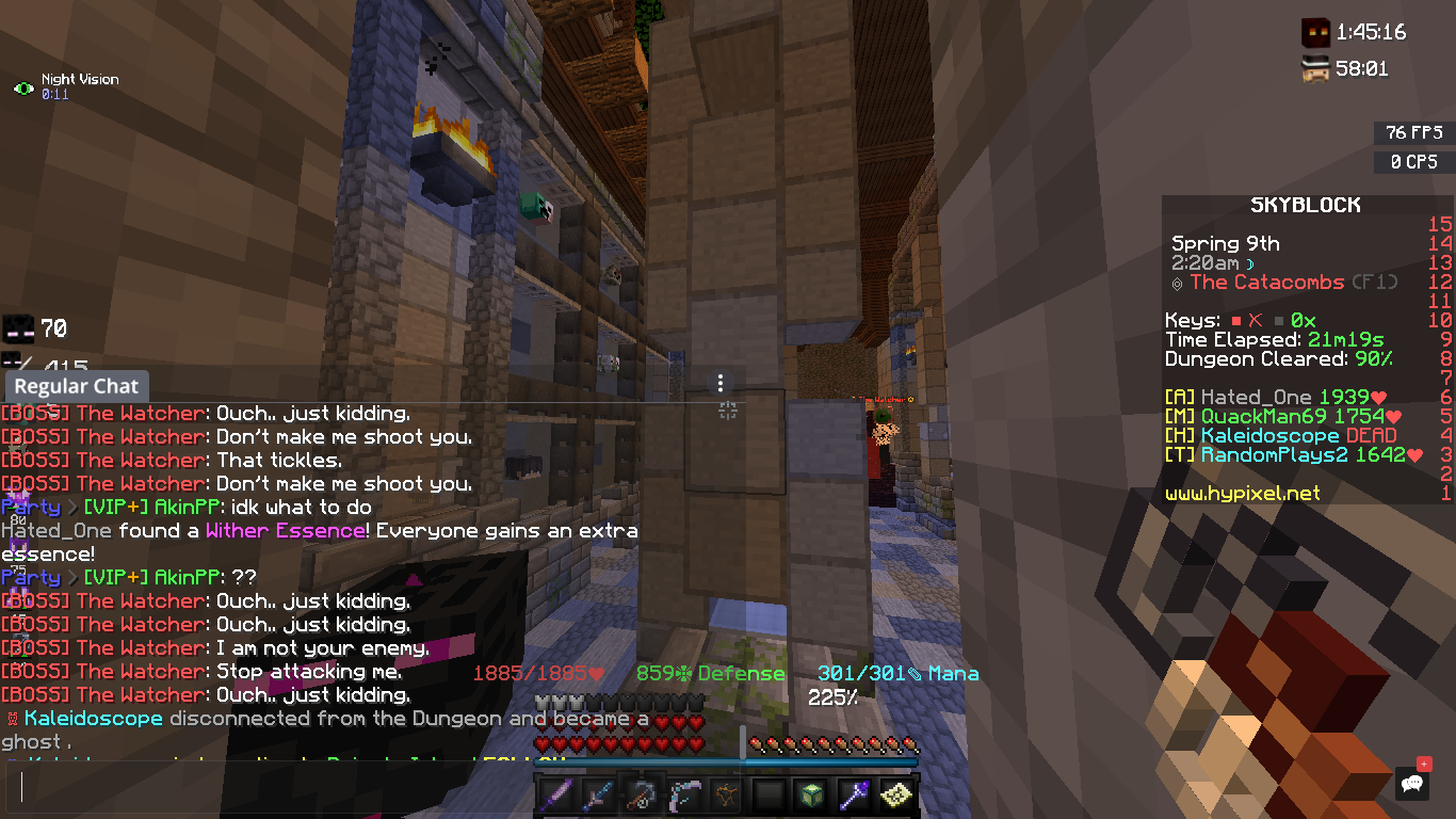 We got a broken dungeons boss | Hypixel Forums