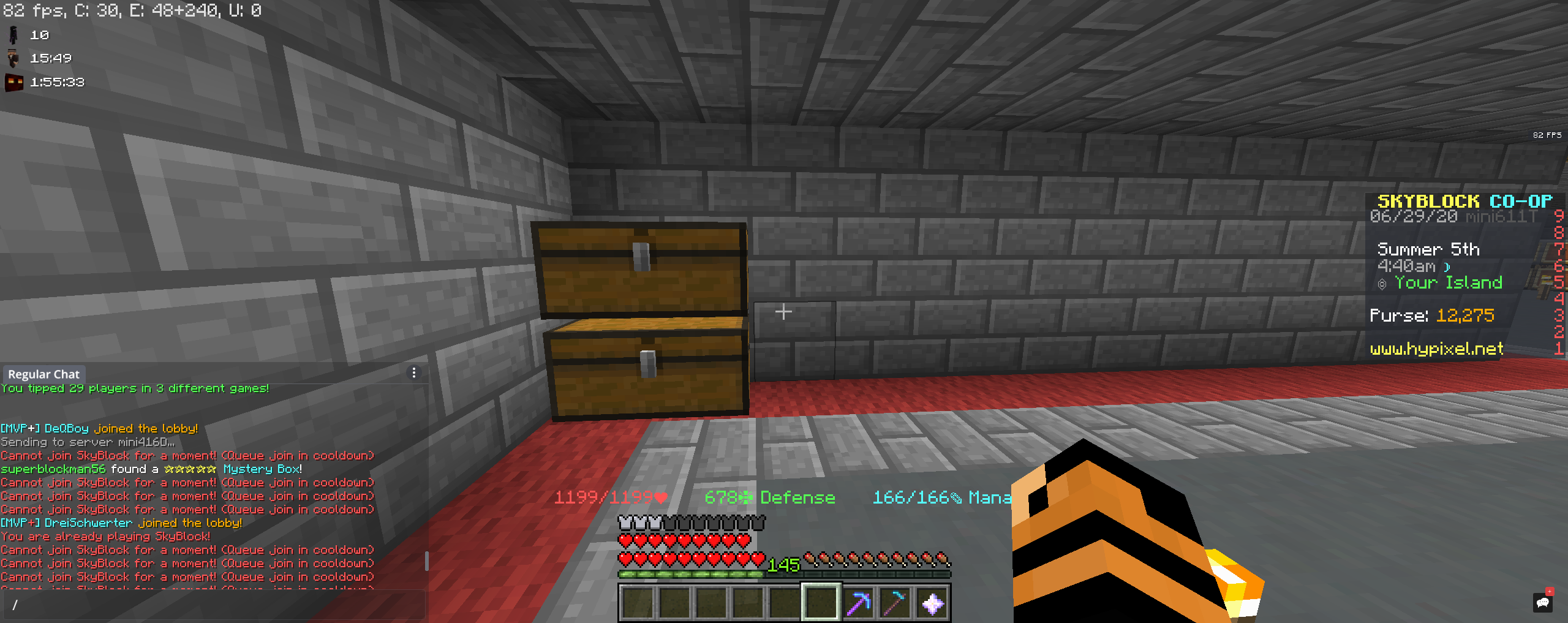 I Lost my stuff to a Bug or Glitch | Hypixel Forums