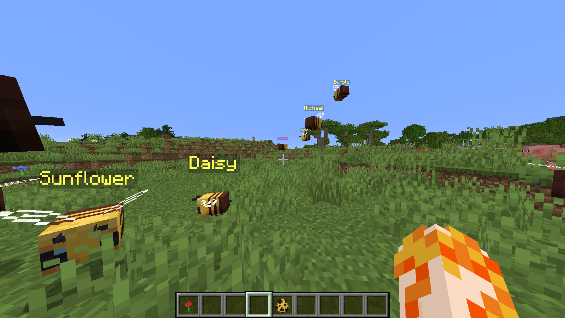 BetterBees [1.15+] • Show information about hives and bees! WorldGuard ...