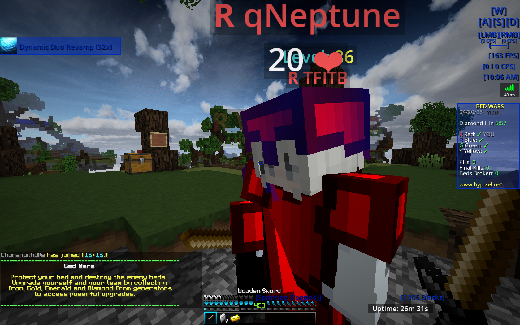 half way there | Hypixel Forums