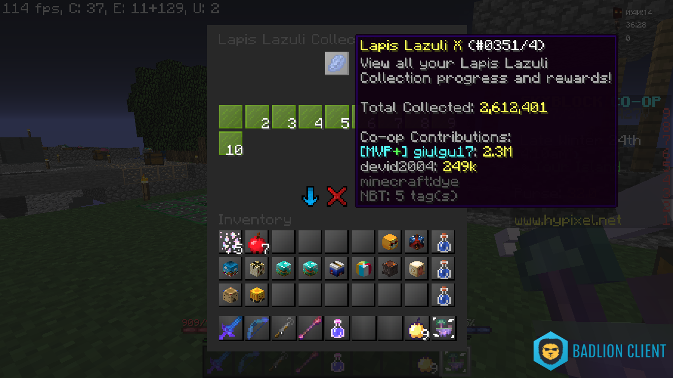 {GUIDE} How to craft lapis armor | Hypixel Forums