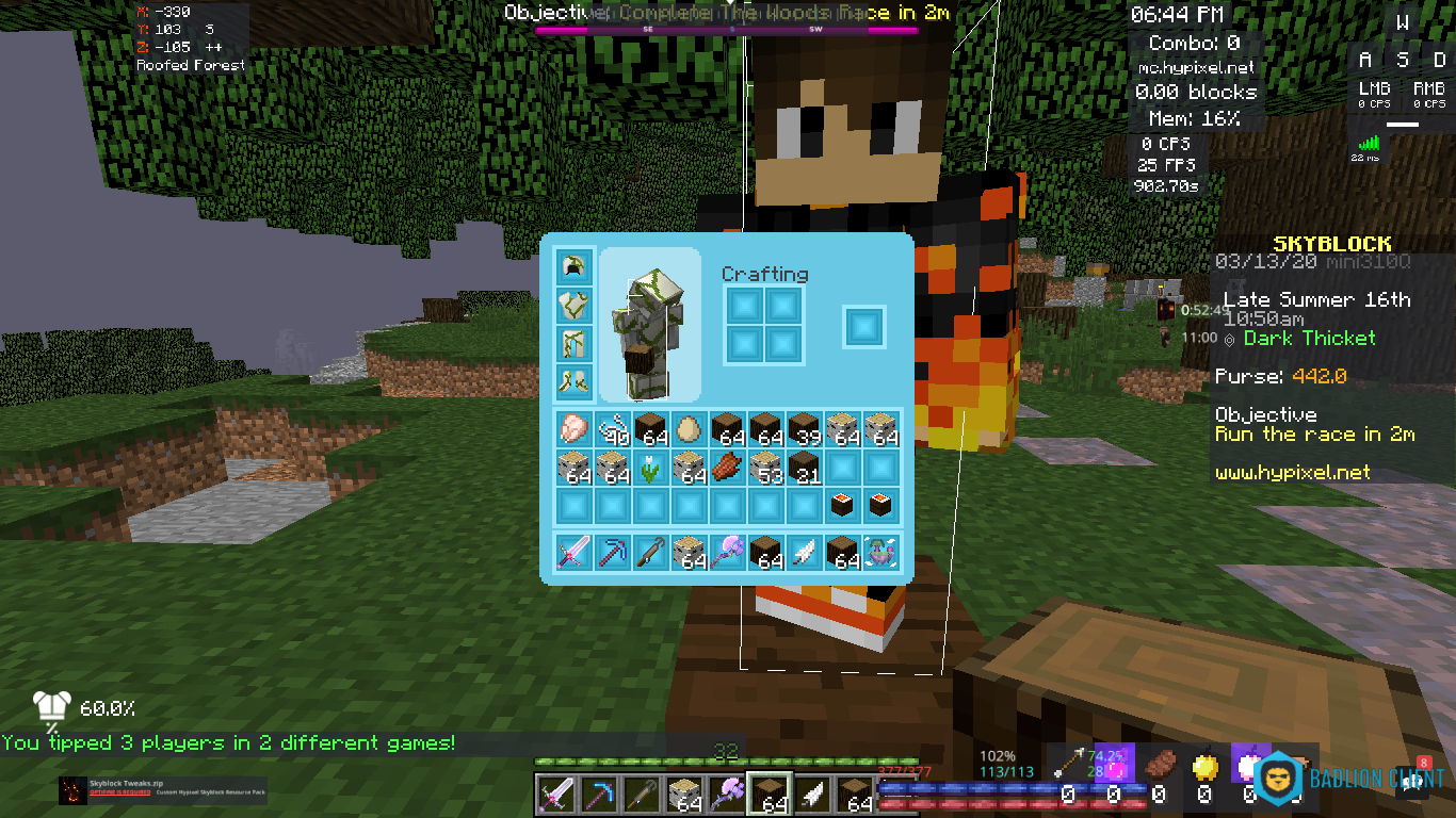 [resolved] campfire badge dupe glitch | Hypixel Forums