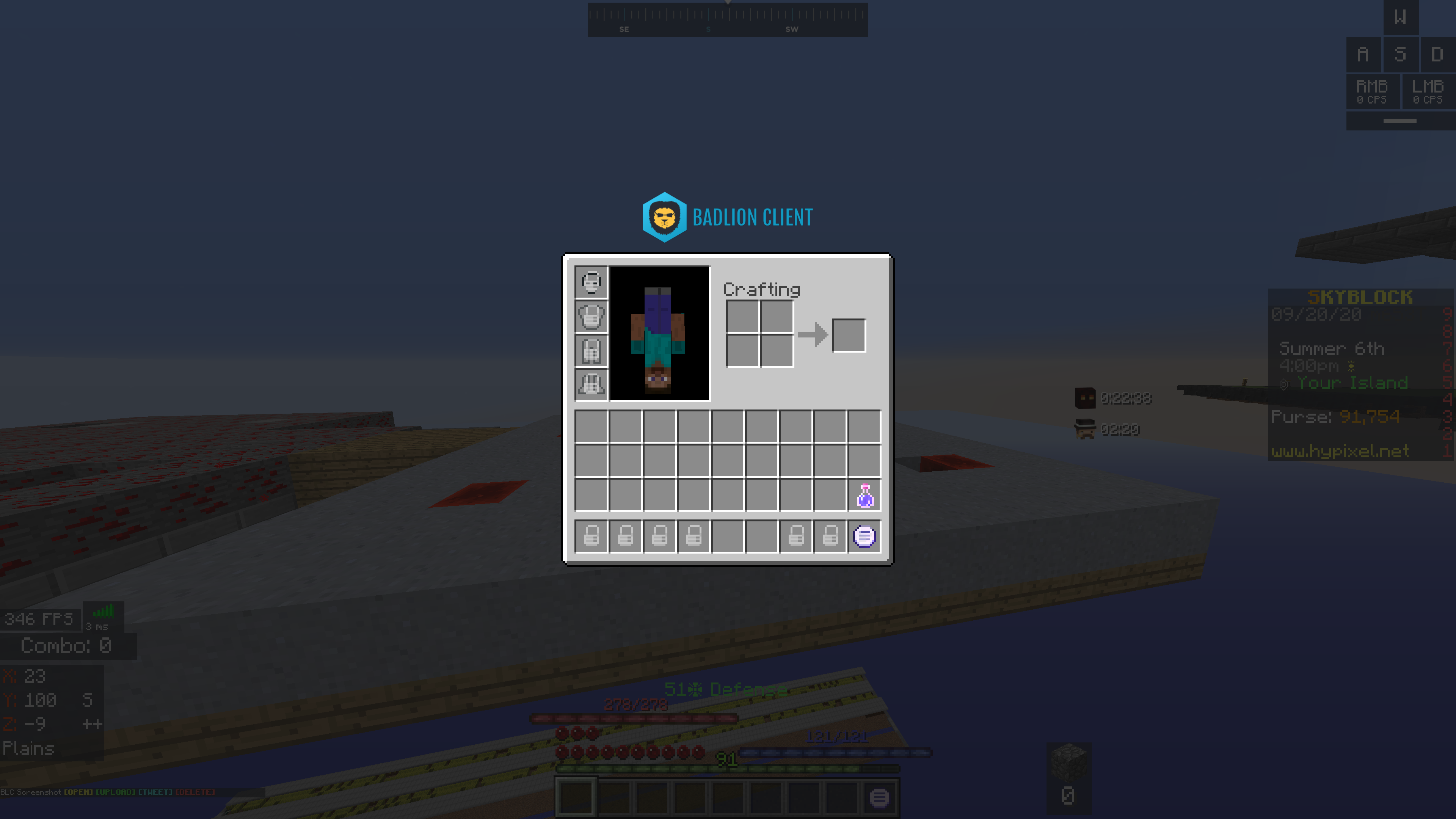 I lost my inventory and my minions | Hypixel Forums