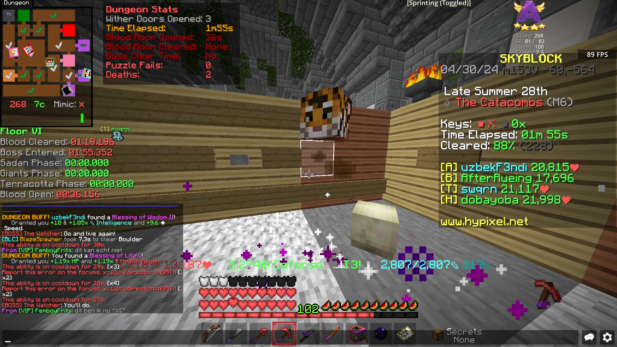 My game told me to report this to the forums :shrug: | Hypixel Forums